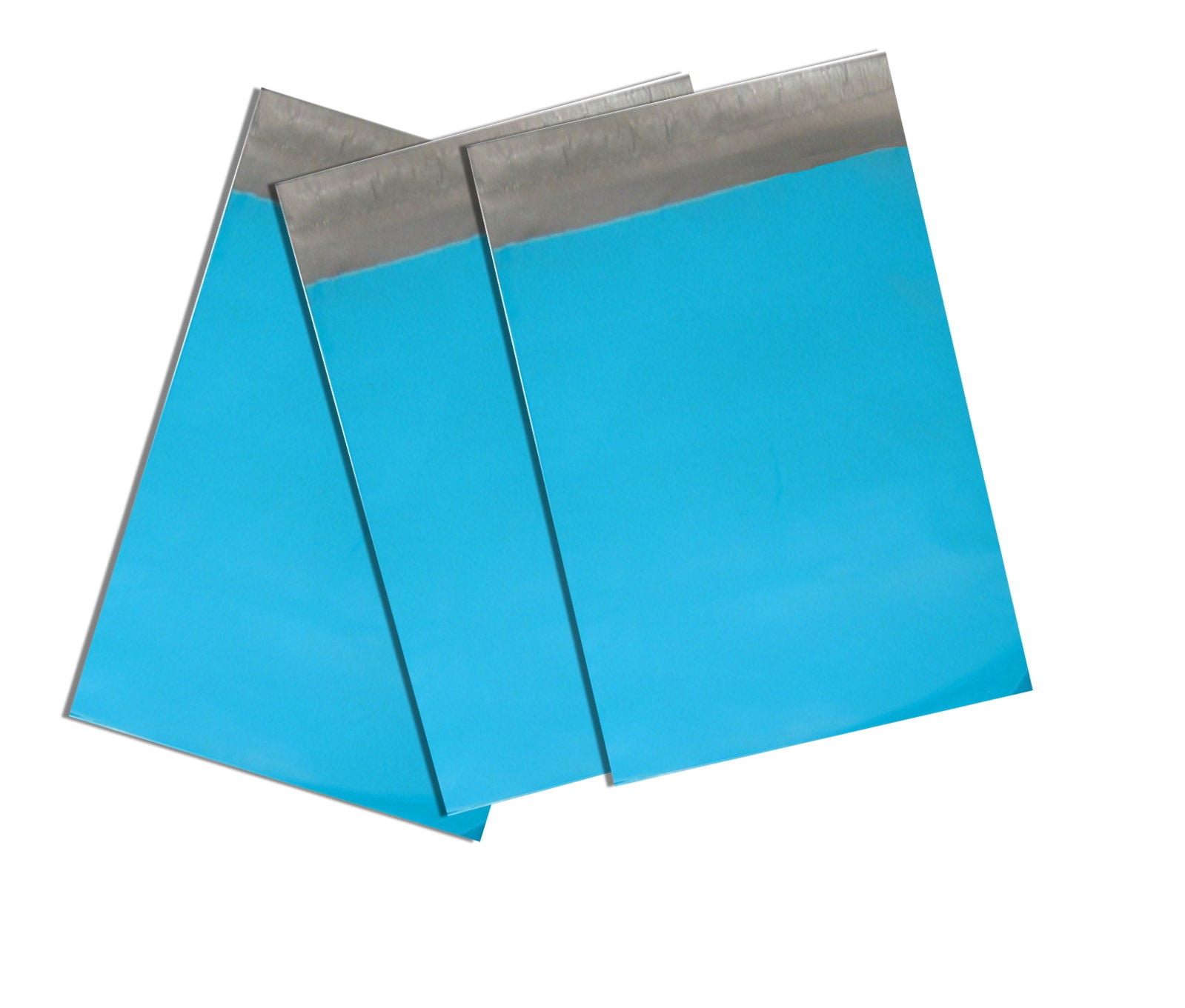 6" x 9" Blue FLAT POLY MAILERS; Approved Shipping Mailers, (100 Pack ...