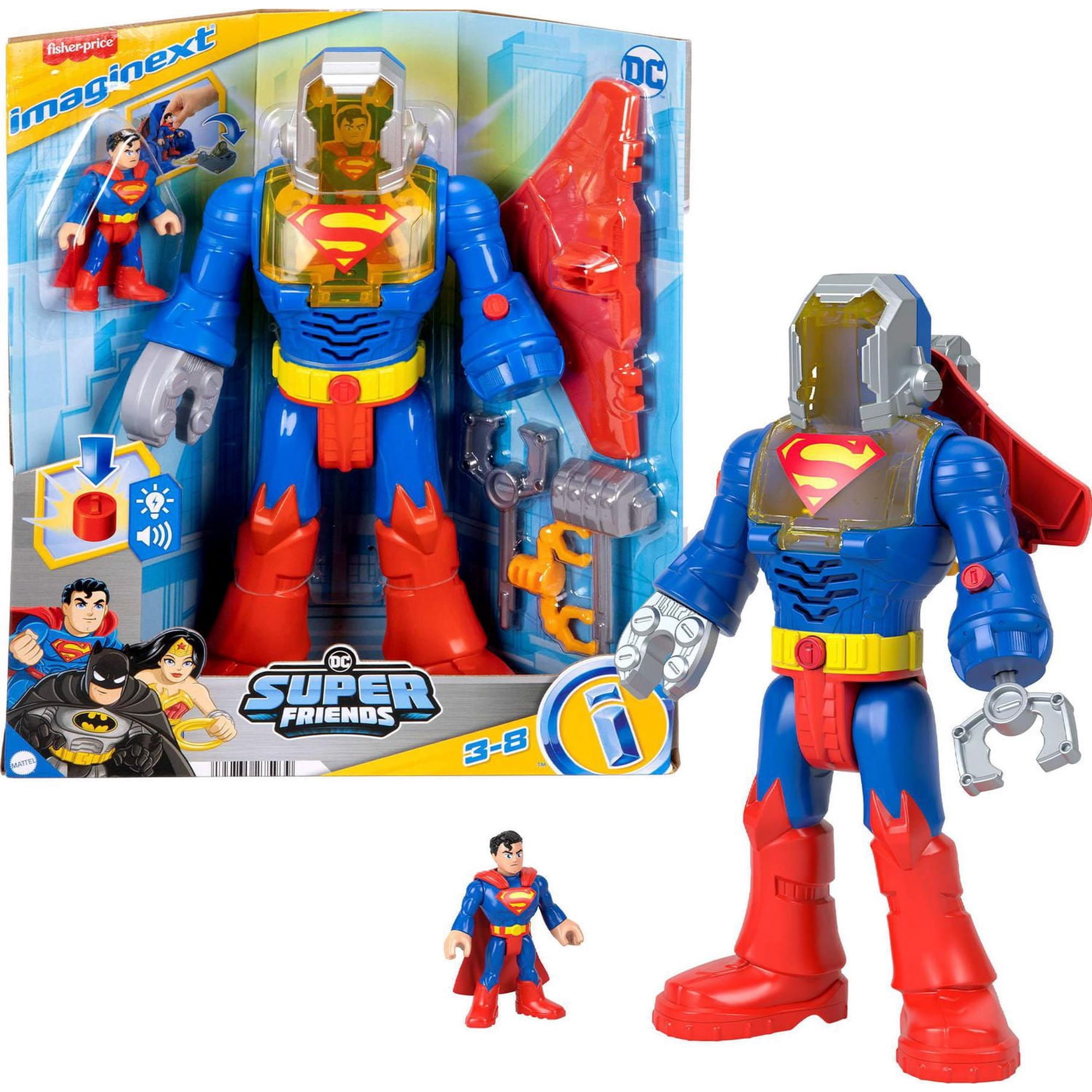 Click here for Imaginext Dc Super Friends Superman Insider & Exo... prices