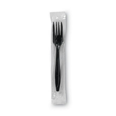 Georgia Pacific Professional Dixie SmartStock Plastic Cutlery Refill, Forks, 6", Black, 40/Pack ...
