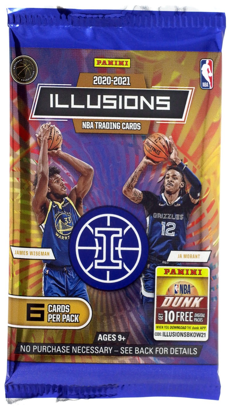 2020-21 Panini Select NBA Basketball Trading Cards Hanger Box - Shimmer ...