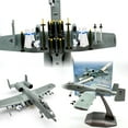 CSYANXING 1/100 Scale A10 Thunderbolt II Warthog Model Alloy Plastic ...