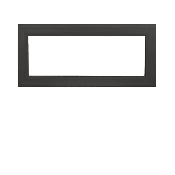 60"x12" Double Pane White Vinyl Transom Window Low-E Glass, Argon Gas ...