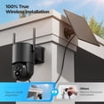 Cameras Outdoor Solar: Cameras for WiFi Camera Outdoor Camera PTZ 360 ...