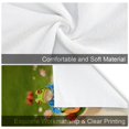 A frog sitting in a basket playing a guitardish towels4 Piece Set 16x24 ...
