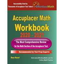 Comprehensive Accuplacer Math Practice Book 2020 - 2021 : Complete ...
