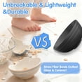 Aibulasuo 10 PCS Unbreakable Cereal Bowls,Dishwasher & Microwave Safe ...