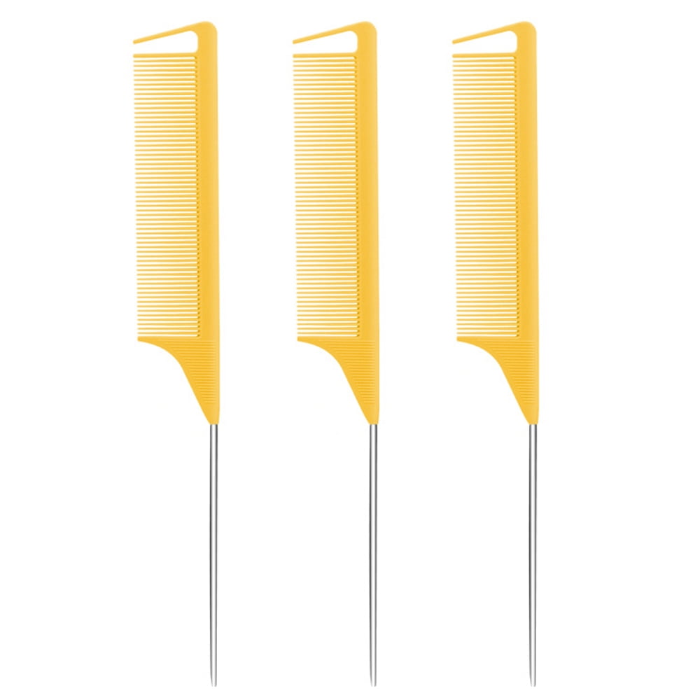 3 pointed tail combs, women's hairstyle combs, anti-static heat ...