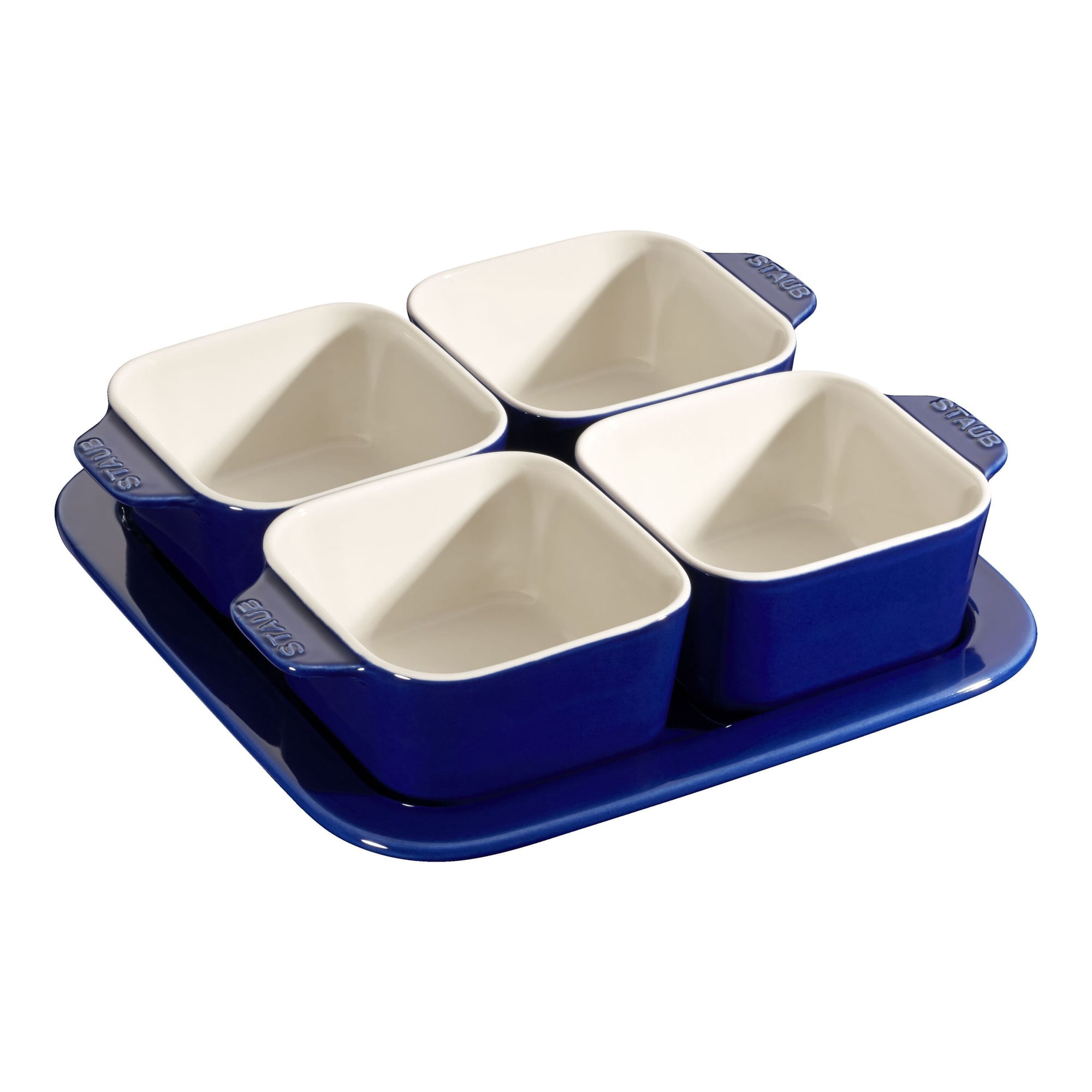 Click here for Staub Ceramique 5 Piece Ceramic Appetiser Set  Dar... prices