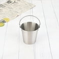 Brand New Small Bucket Stainless Steel Biscuit Packing Bucket Chip Cup ...