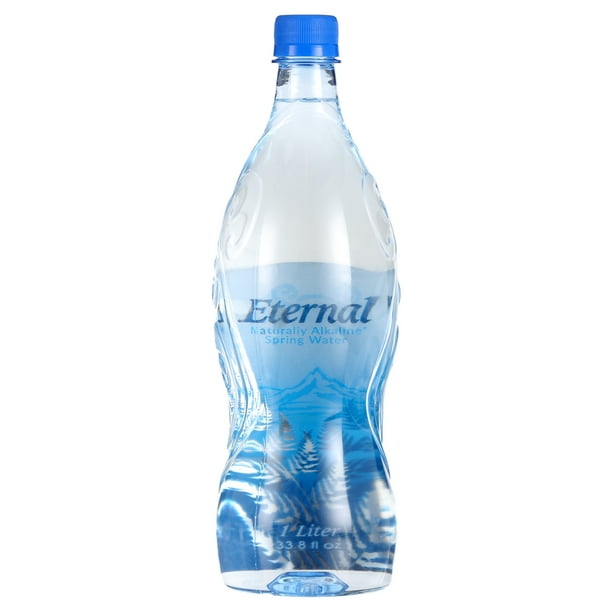 Eternal Naturally Alkaline Spring Water 1 Liter - Walmart.com