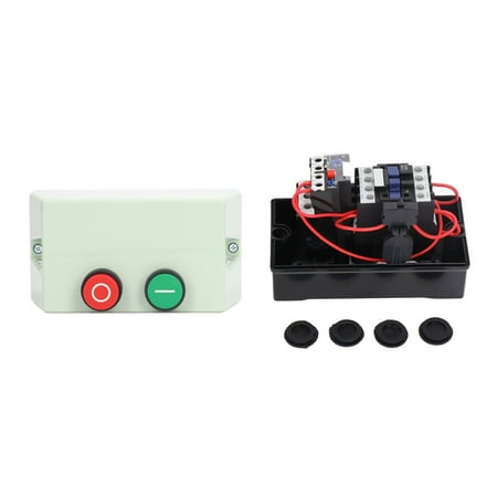 Magnetic Electric Motor Starter Control, ABS Waterproof Housing Dual ...