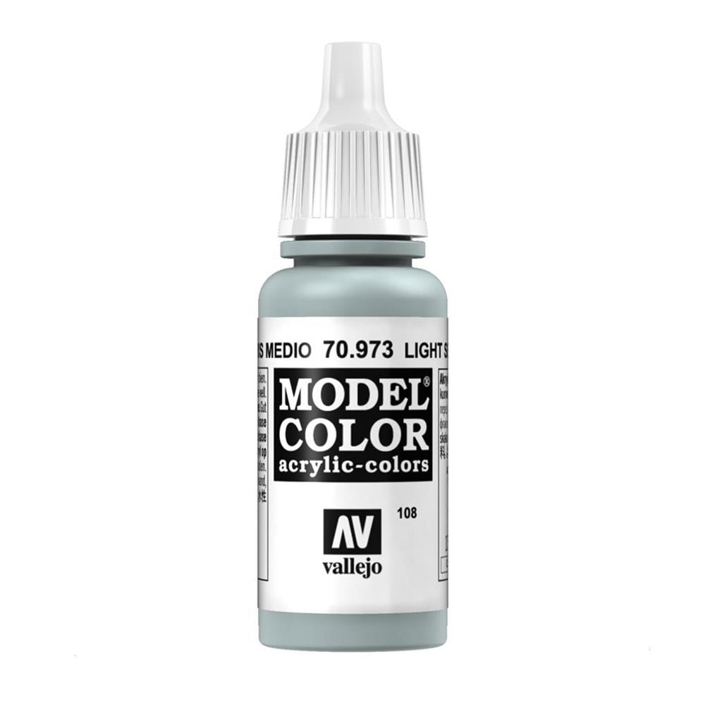 Vallejo Light Sea Grey Paint, 17ml VJP70973 VALLEJO - Walmart.com