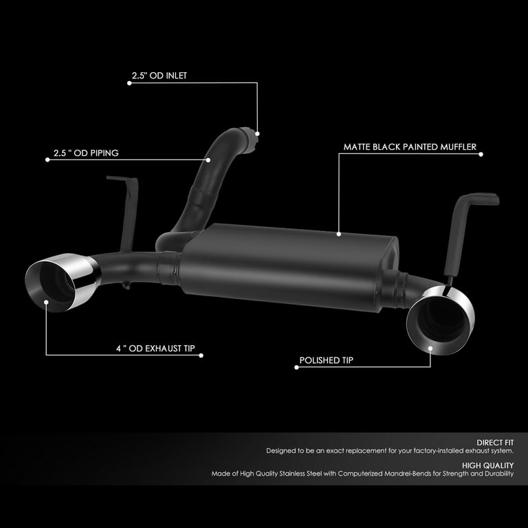 2022 Jeep Wrangler Exhaust System