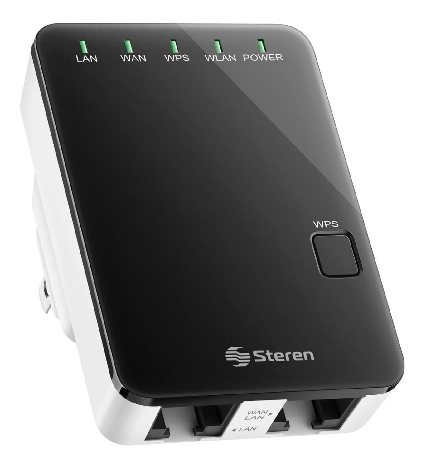 Repetidor Wi-Fi Steren COM-818 2,4 GHz hasta 17 m de cobertura | Bodega ...