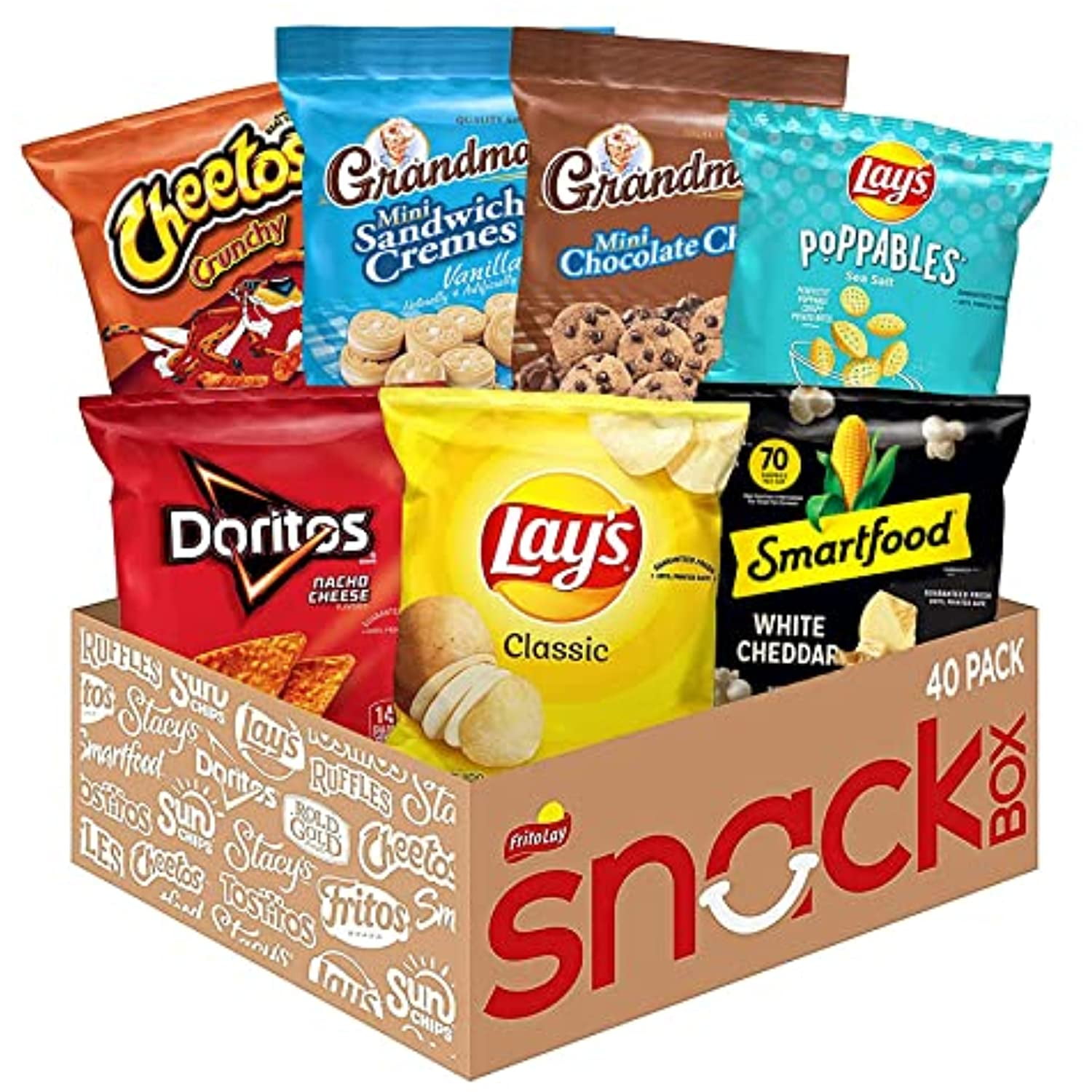 Frito-Lay Ultimate Snacks & Cookies Snacktime Mix, (40 Pack) - Walmart.com