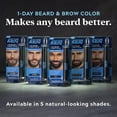 Just For Men 1-Day Beard & Brow Color, Temporary Dye-Free, Easy ...