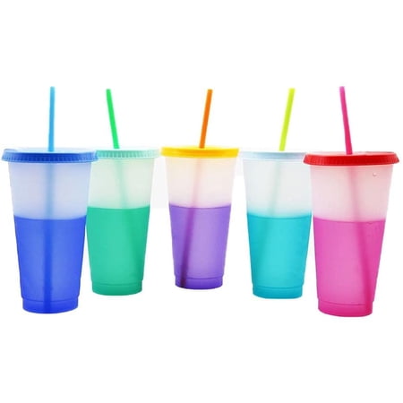 Creative Color Changing Cup Water Cup PP Material Temperature-Sensitive ...