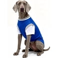 Basketball Style T-Shirt, Color Block Two- Pet Clothes for Medium Large ...