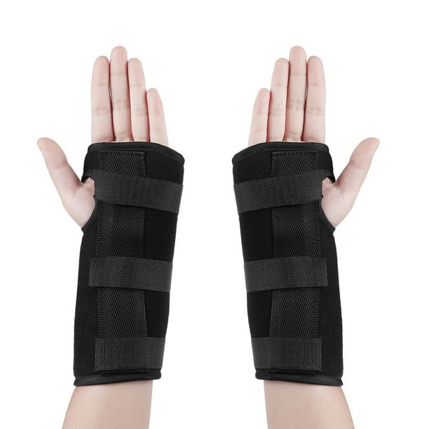 Wrist Strap Bar,1Pair Splint Carpal Bracer Fixed Beltfor Sprain Forearm ...
