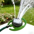 360 Rotating Garden Sprinkler with Nine Adjustable Modes for Large Yard ...