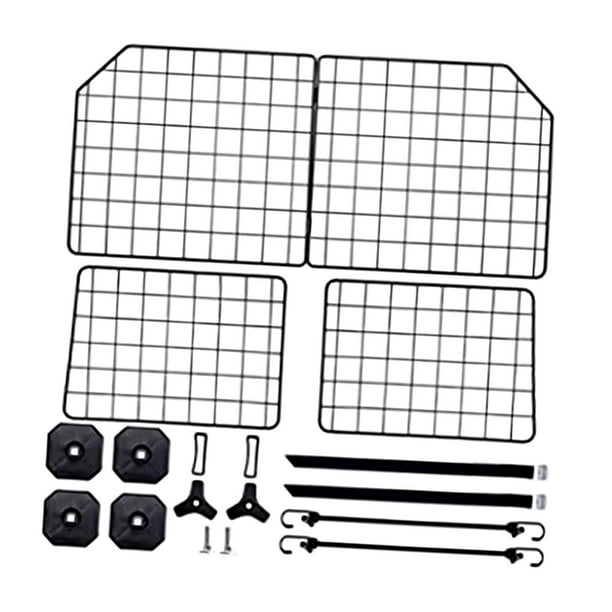TISHITA Dog Car Barrier Car Backseat Divider Separator Guard Net Pets ...