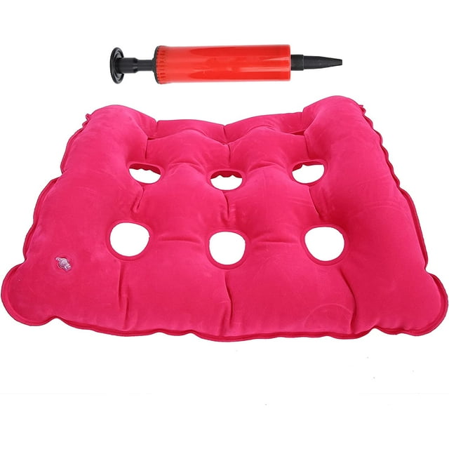 Happon 1 Pack Air Inflatable Seat Cushion for Airplane Office ...