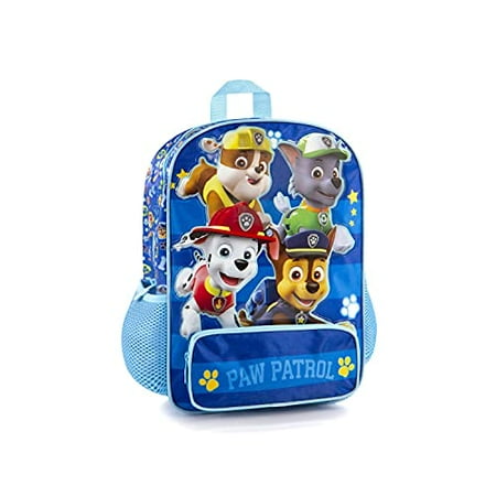 Paw Patrol Chase Marshall Rubble Rocky Backpack for Kids - 15 Inch ...
