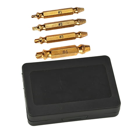 Quick Out Screw Extractor Drill Bit Set Bolt Extractor for Broken Bolt ...