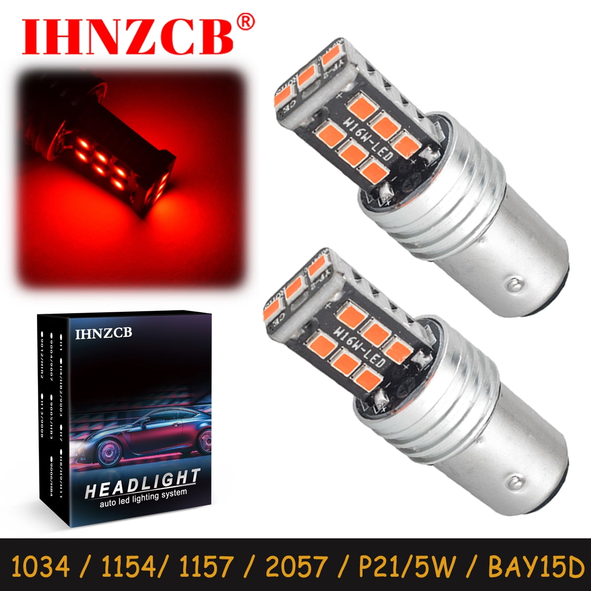 IHNZCB for Honda XR250L XL350R XL600R XR650L LED Tail Stop Brake Light ...