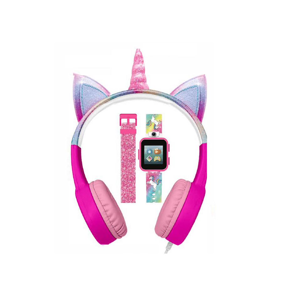 iTECH Jr Kids Smartwatch With Interchangeable Strap & Headphone ...