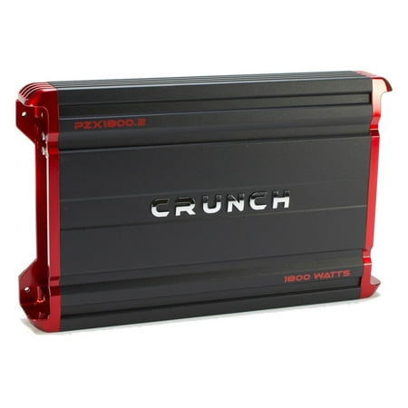 Crunch Powerzone 1800 Watt 2 Channel Car Audio Class A/B MOSFET Power ...
