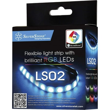 Silver Technology RGB Light Strip 2 Pack for ASUS Aura SYNC/MSI Mystic ...