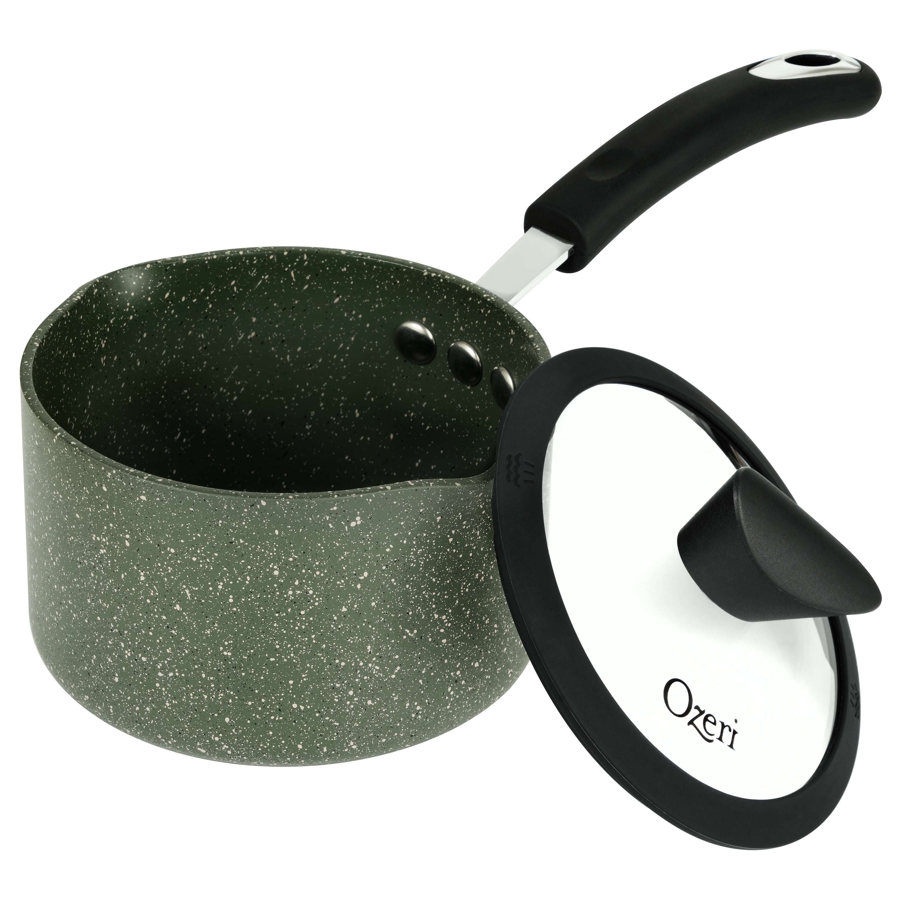 The All-In-One Stone Saucepan and Cooking Pot by Ozeri -- 100% APEO ...