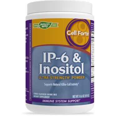 Enzymatic Therapy Cell Forte IP-6 & Inositol 120 Vegetarian Capsules ...