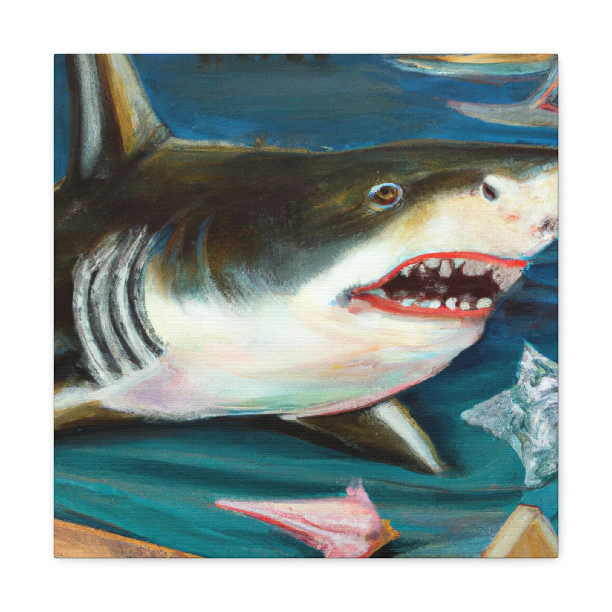 Great White Shark Bow - Canvas - Walmart.com