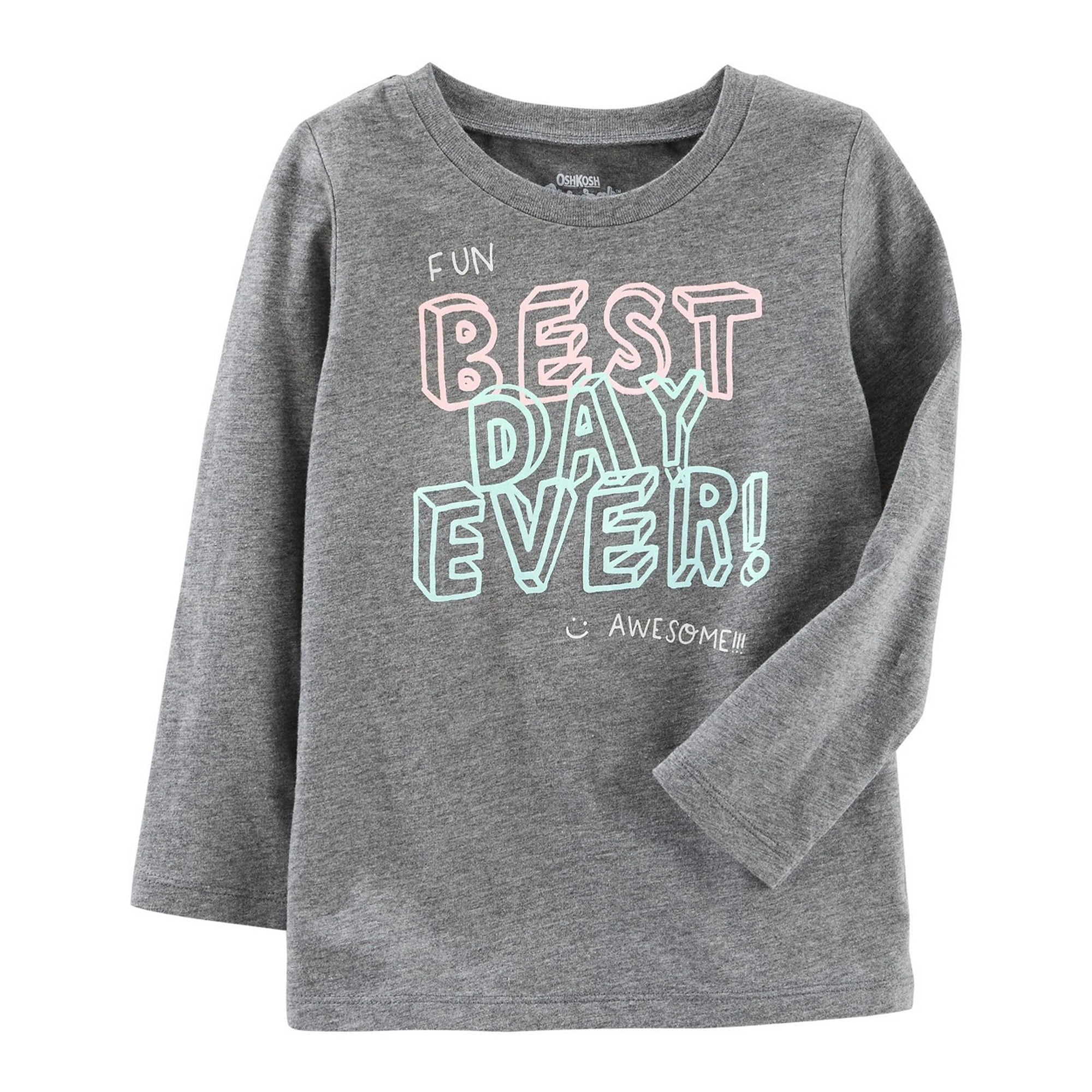 Click here for Oshkosh Bgosh Big Girls Original Graphic Tee  Gray... prices