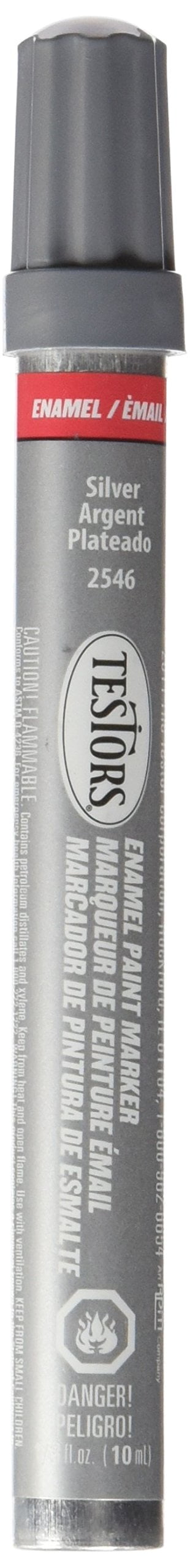 Testors Enamel Paint Marker-metallic Silver - Walmart.com