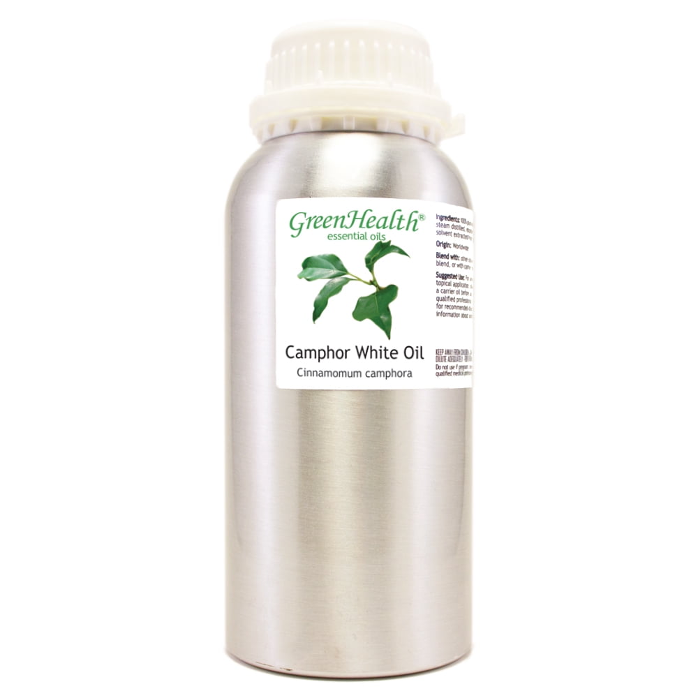 Camphor White Essential Oil 16 fl oz Aluminum Bottle w/ Cap - Walmart.com