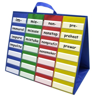 Learning Resources 2 and 4 Column Double-Sided Pocket Chart - Walmart.com