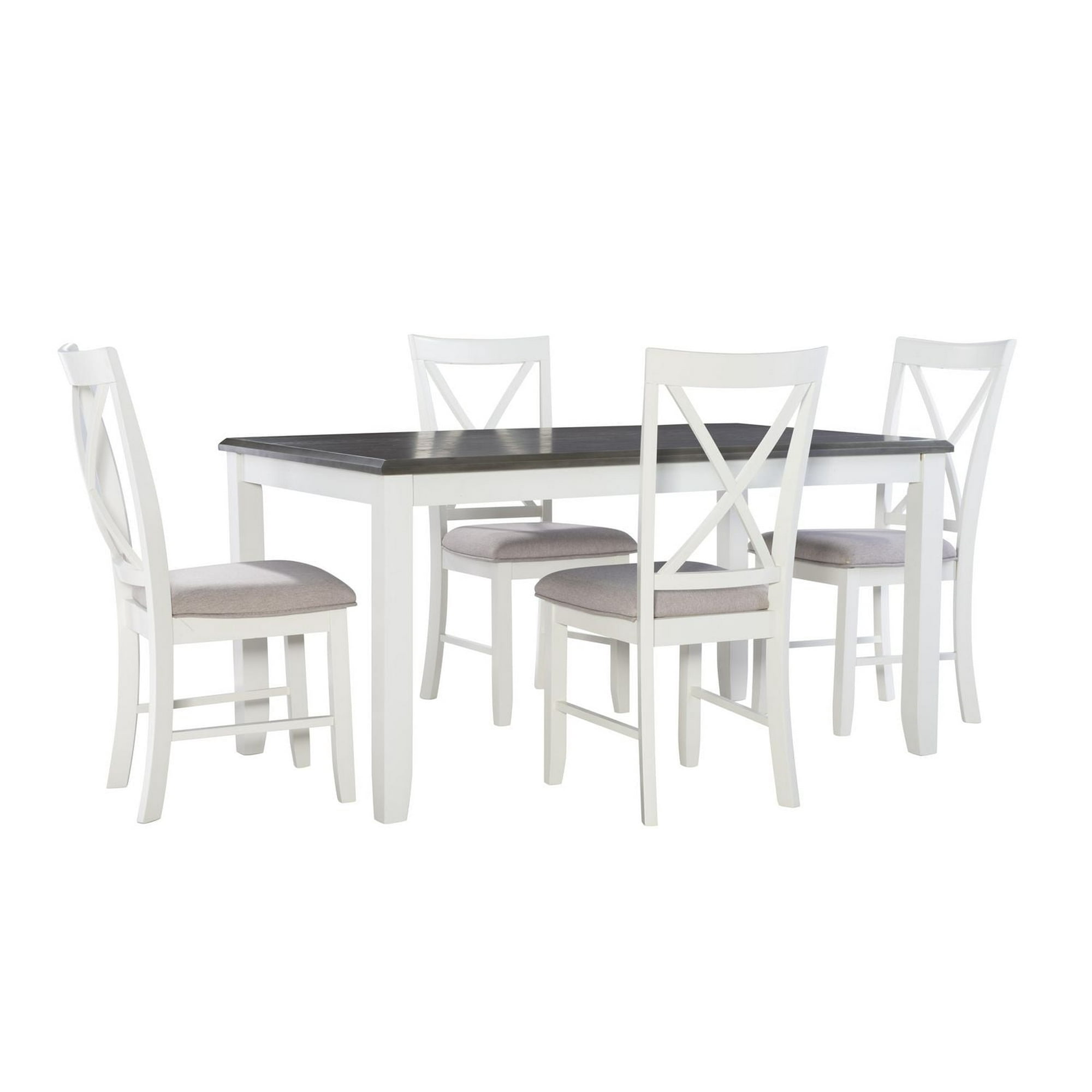 Click here for Linon Lander 5-Piece Dining Set  Grey prices