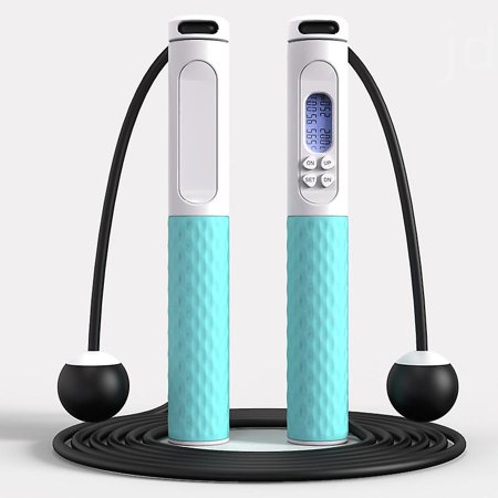 Smart Cordless Jump Rope Counting Exercise Weight-bearing Fitness ...