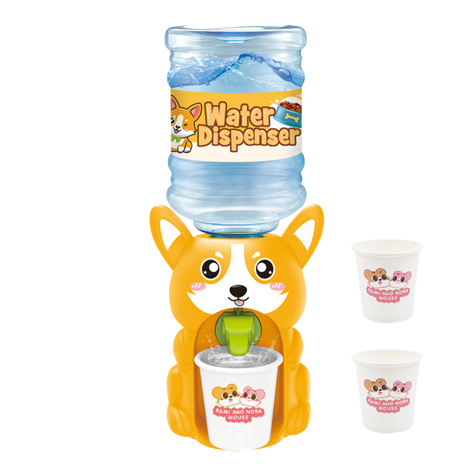 Mortilo Mini Water Dispenser For Kids Cute Pig Water Machine Funny ...