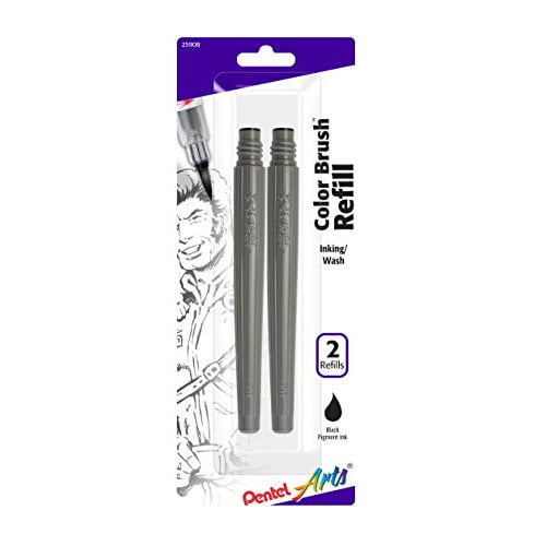 Click here for Pentel Frpbp2a Color Brush Pigment Refill Black 2p... prices