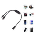 2 In 1 Multi-function USB C Cable With USB C USB Charging Cable with ...