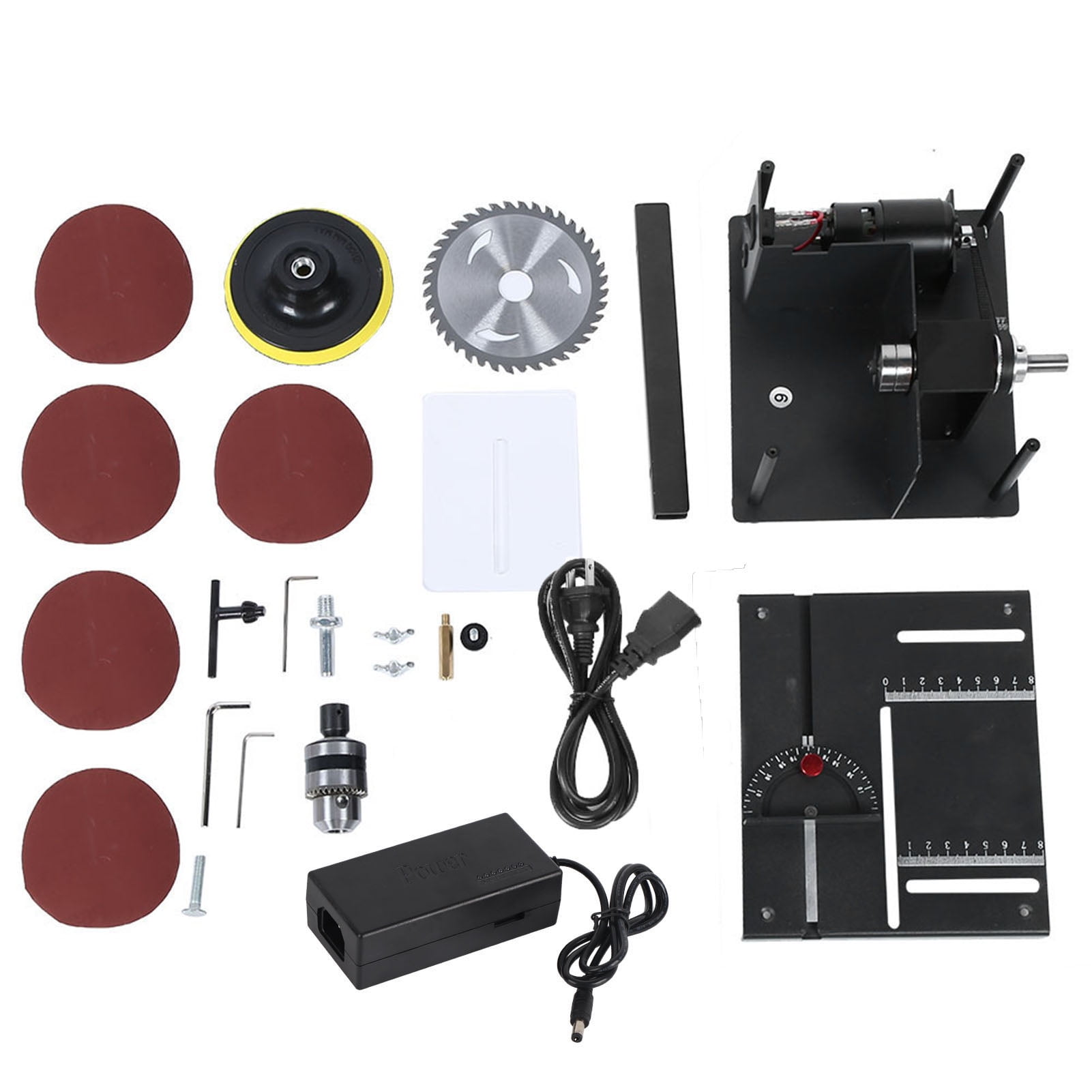 Unbranded Table Sawmultifunctional Woodworking Mini Sliding Sliding Table Saw Mini Table Saw Streamlined Design 19cm X 16cm X 10cm