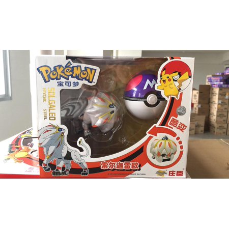 Pokemon Toys Set Pocket Monster Pikachu Deformed Action Figure Dragon ...