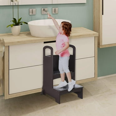 CORE PACIFIC Kitchen Buddy 2-in-1 Stool for Ages 1-3 safe up to 100 lbs ...