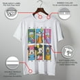 Men's Mickey & Friends Colorful Character Panels Graphic Tee White ...