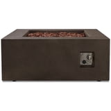 "Real Flame Baltic Outdoor Patio Coffee Fire Pit, 36.5"" Square Natural ...