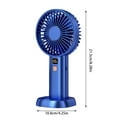 Jrocdr Digital Display Handheld Fan Rechargeable Mini USB Charging Fan ... Jrocdr Digital Display Handheld Fan Rechargeable Mini USB Charging Fan ...